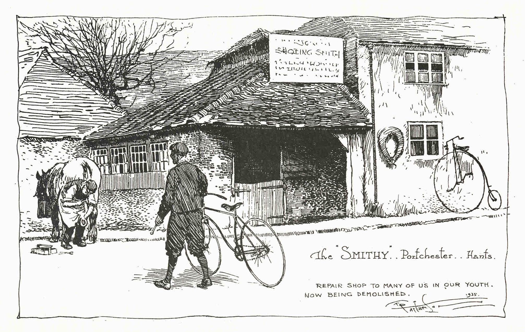 Frank Patterson: Cycling illustrator | Cycling UK